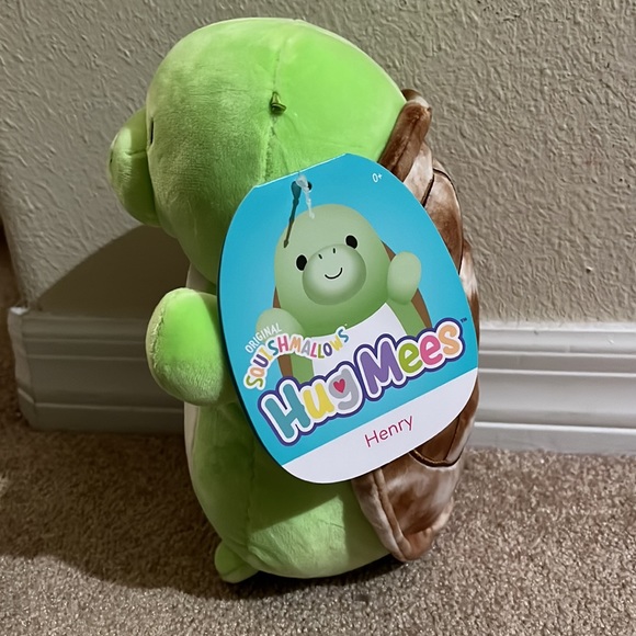 Squishmallows | Toys | Squishmallows Henry The Turtle Hugmees Nwt Brown ...